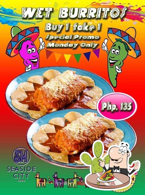 Menu at Cali's Mexican Cravings, Cebu City, 3FSky Park
