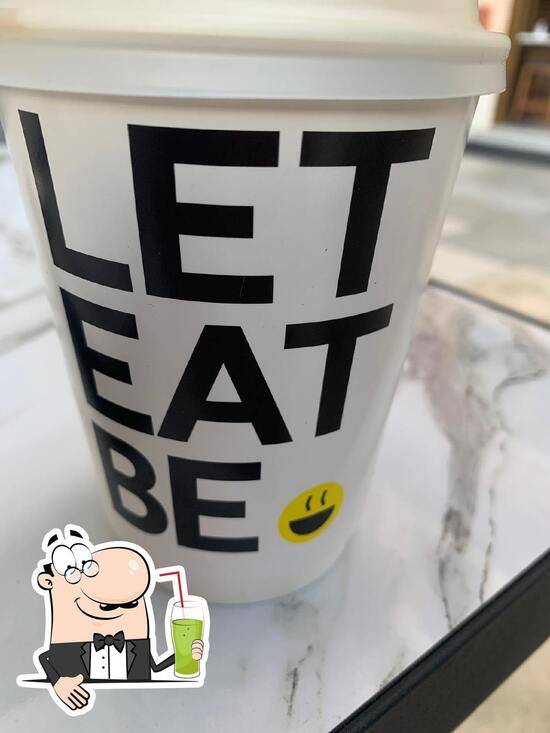 Menu at Let Eat Be, Thessaloniki