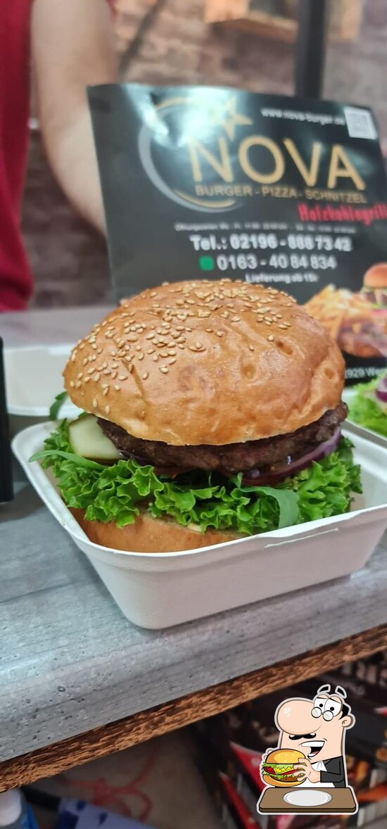 Menu at NOVA Burger restaurant, Wermelskirchen