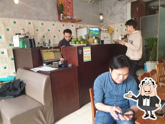 Menu at Cay Dua Cafe, Hanoi