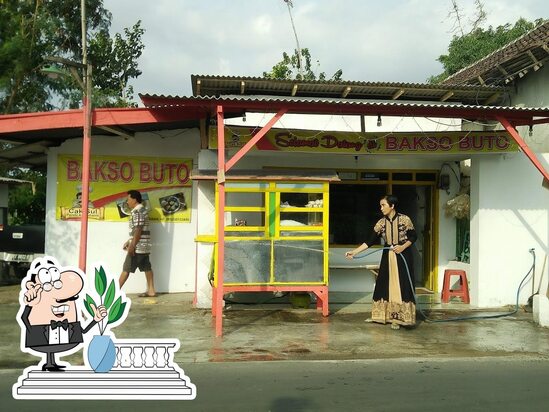Menu at Bakso Jumbo Mania restaurant, Indonesia