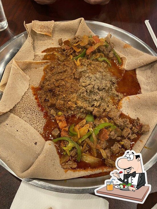 Menu at Nafkot Ethiopian Restaurant, Raleigh