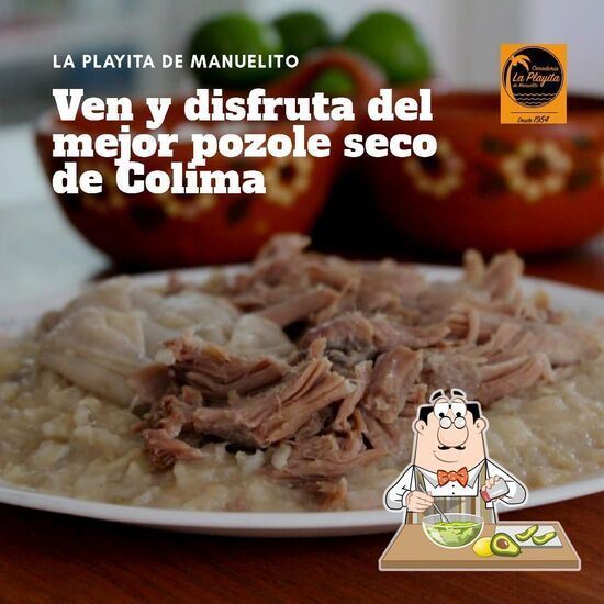 Menu at la playita de manuelito zona norte restaurant, Colima