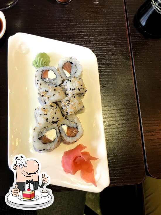 Menu at Miso-Sushi restaurant, Verdun