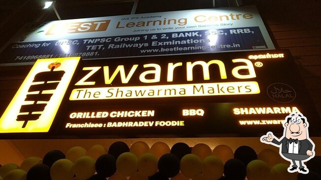 Menu at ZWARMA The Shawarma Makers, Chennai, 195