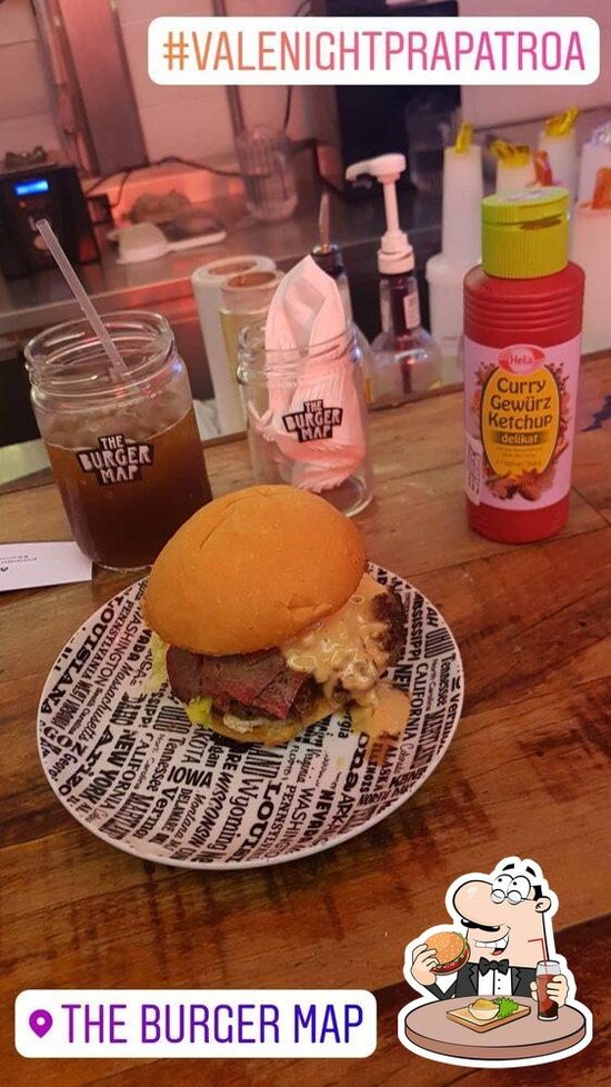 Menu at The Burger Map restaurant, Santo André