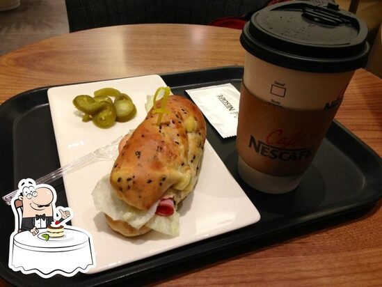 Menu at café NESCAFÉ cafe, Busan