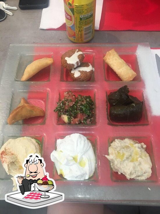 Menu at Restaurant O Liban, Marseille