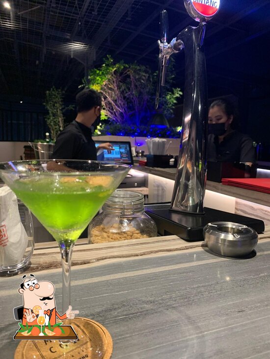 Carta de Akasa 360 Rooftop Bar, Bandung
