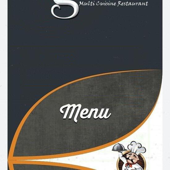 Menu at Regal, Shillong, Near Dreamland