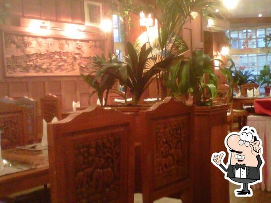Menu at Thai Orchid restaurant, Rugby