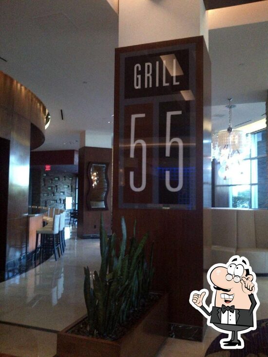 Menu at Grill 55 restaurant, Las Vegas