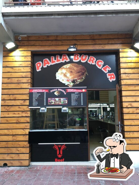 Menu at Palla Burger restaurant, Sofia, ul. "Graf Ignatiev" 47А