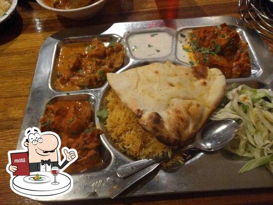 Menu at Curry Corner restaurant, Tempe