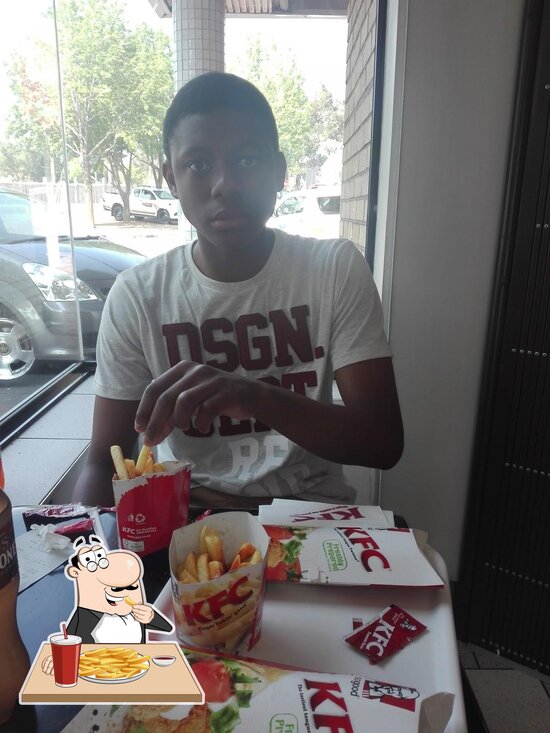 Menu at KFC Hatfield Gateway restaurant, Pretoria, Francis Baard St