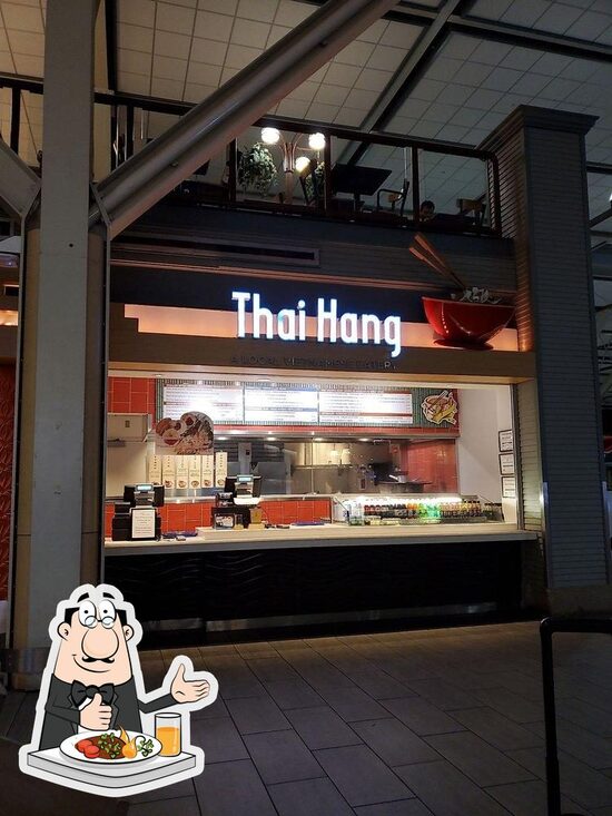 Menu at Thai Hang restaurant, Richmond, Grant McConachie Way