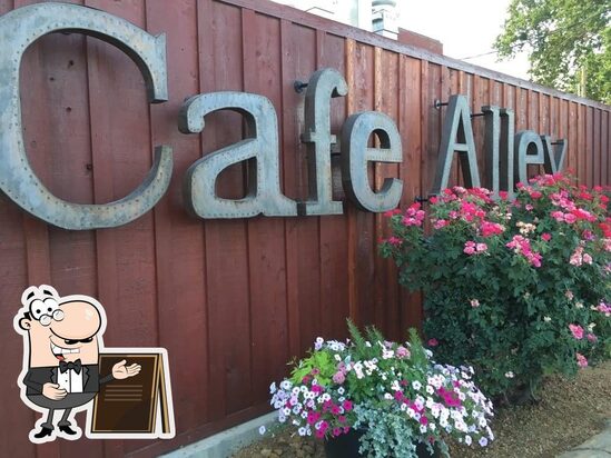 Menu at Cafe Alley, Ardmore, 126 A St NE