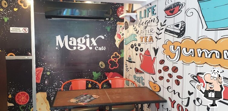 Menu at Magix Cafe, Ponda
