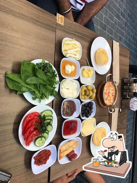 Menu at Can Cafe Kahvalti, Istanbul, çağ apartmanı