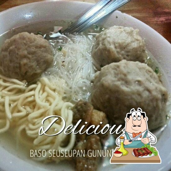 Menu at Ba'so Seuseupan Gunung Batu restaurant, Bogor, Jl. Raya Gn ...