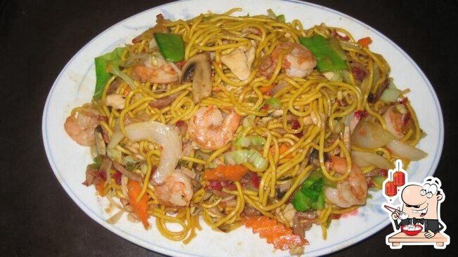 Menu at Lin Garden fast food, Simpsonville