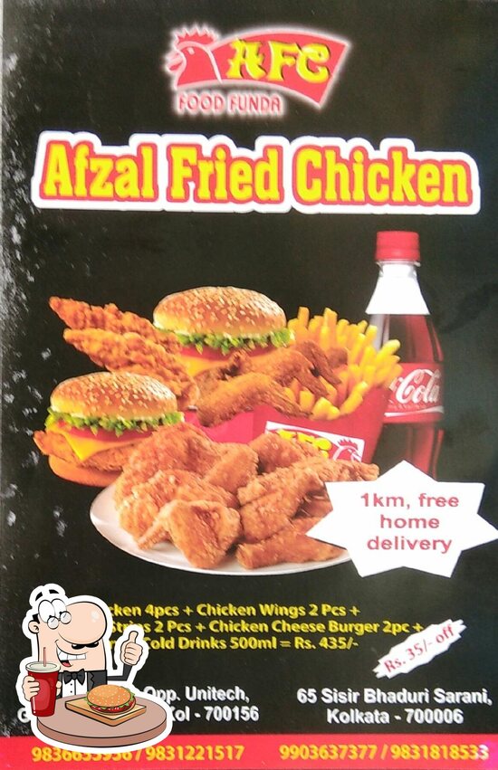 Afzal Fried Chicken, Kolkata - Restaurant menu, prices and reviews