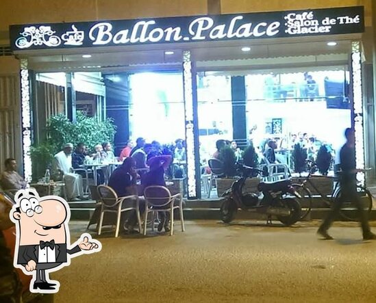 Menu at café balon palace cafe, Fes