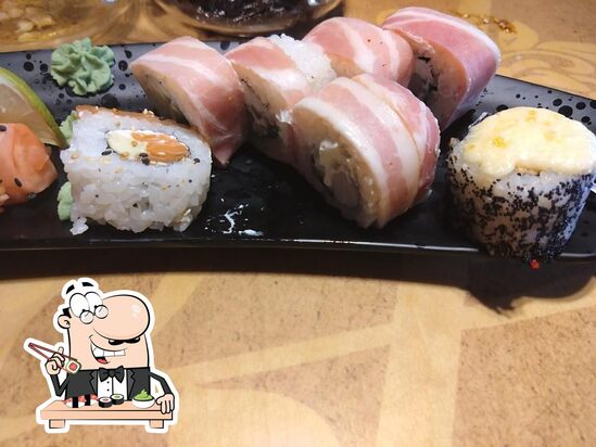 Menu at Sushi Li restaurant, Milan, Via dell'Unione