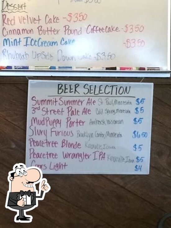 Menu at Cup n Saucer restaurant, Sherburn