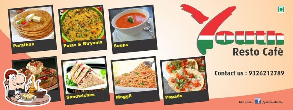 Menu at Youth Resto Cafe, Pune
