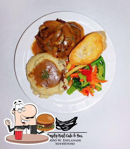 Menu at Empty Nest Cafe And Bar, Metairie