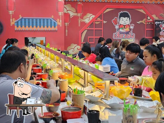 เสี่ยวพั่ง ชาบูหม่าล่าสายพาน สาขา ปตท. ถนน เคหะร่มเกล้า xiao pang hot ...