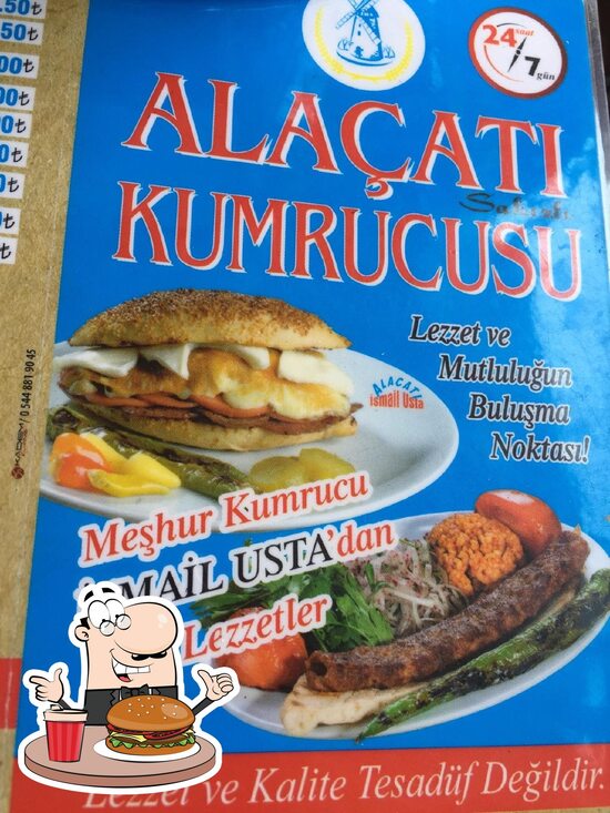 Menu at Alaçatı Sakızlı Kumrucusu, Antalya