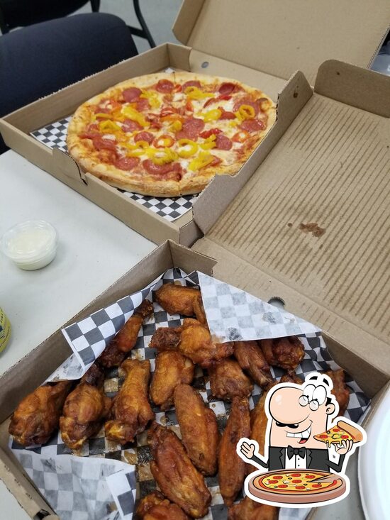 Menu at Pizza and Fry Corner restaurant, Niagara Falls