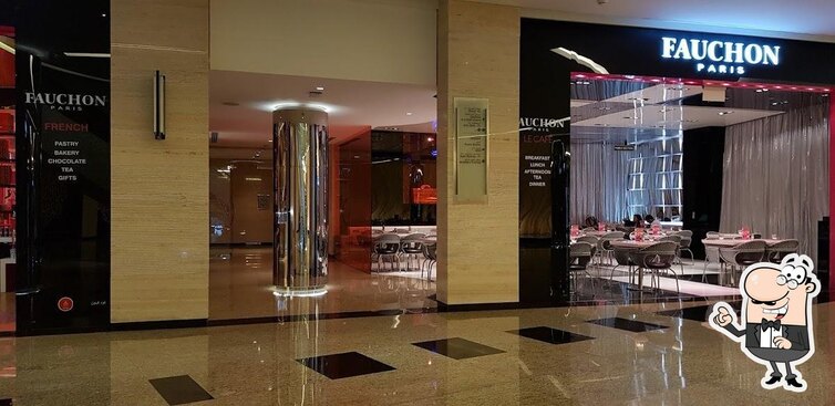 Menu at Fauchon cafe, Abu Dhabi, F85C+FMX