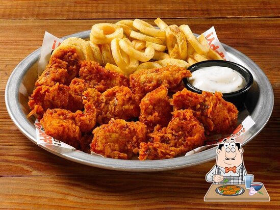 Menu at Hooters restaurant, Vernon Hills