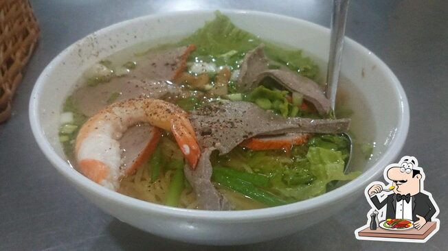 Menu at Hủ tiếu mì Chú Cao restaurant, Ho Chi Minh City, 15 Cây Keo