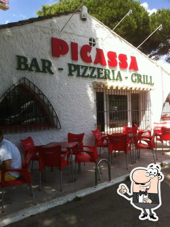 Menu at Picassa restaurant, Marbella, Urb. el Rosario