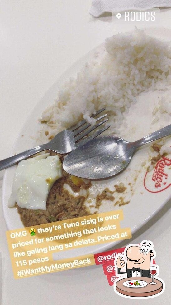 Rodic's Diner restaurant, Manila, Taft Ave - Restaurant menu and reviews