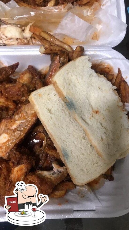 Menu at Whitmore's Bar-B-Q, Warrensville Heights, Harvard Ave