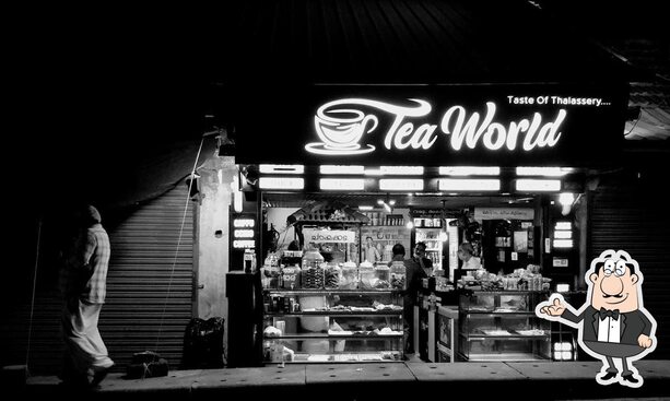 Menu at Tea world, Thalassery