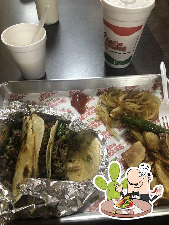 Menu at 100% Antojitos Mexicanos restaurant, McAllen, S Jackson Rd #9