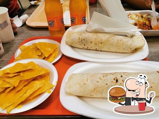Menu at Tacos del Sol restaurant, Santo Domingo, Km. 10 1/2