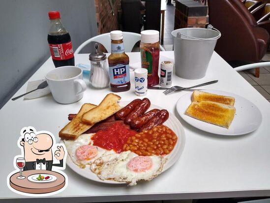 Menu at Greedy Pig Cafe, Willenhall, 1 Gipsy Ln