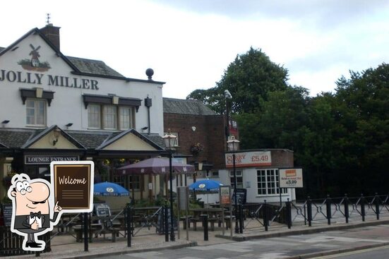 Menu at The Jolly Miller pub & bar, Liverpool, 176 Mill Ln