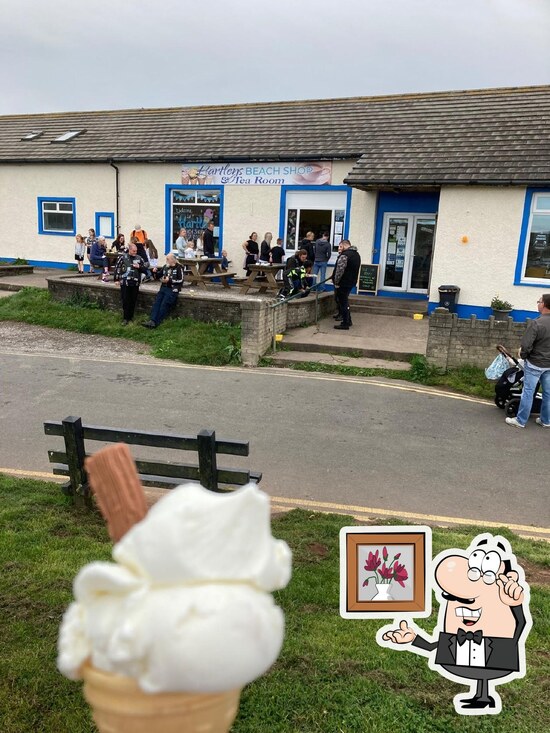 Menu at Hartleys Beach Shop cafe, Saint Bees