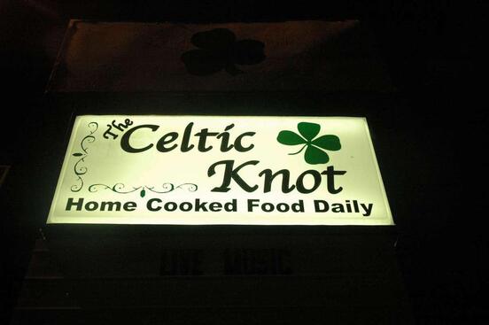 Menu at The Knot Burger Pub, Summerville, 208 E 5th N St