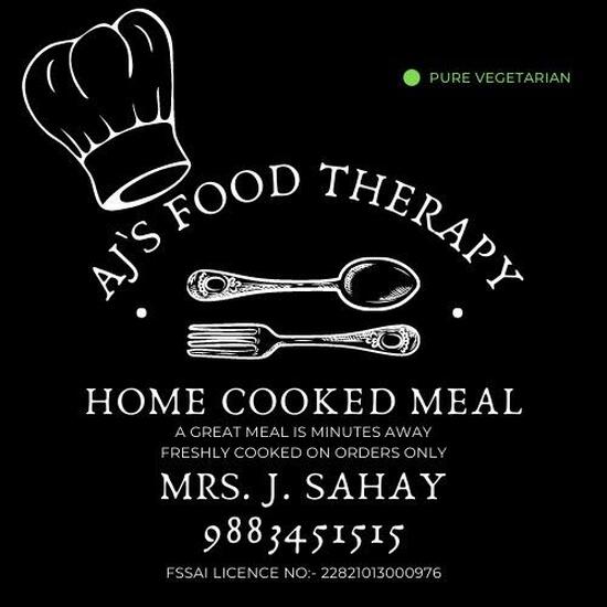 Menu at AJ's Food Therapy, New Town