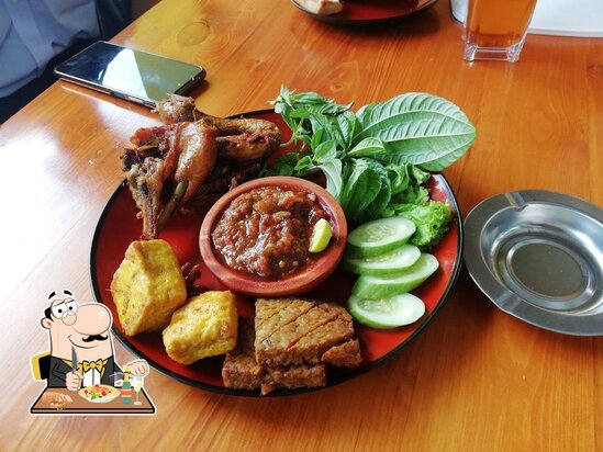 Menu at AYAM GANTUNG LEMBANG ciloto puncak restaurant, Ciloto