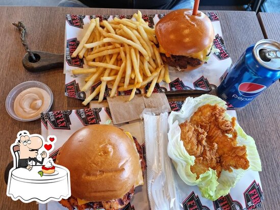 Menu at FireFly Burger Australia restaurant, Bankstown